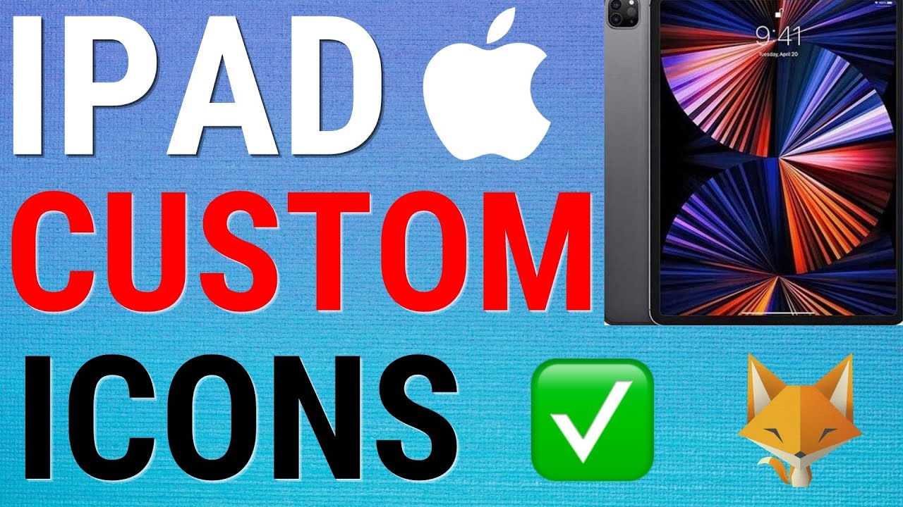 How To Set Custom iPad App Icons - YouTube