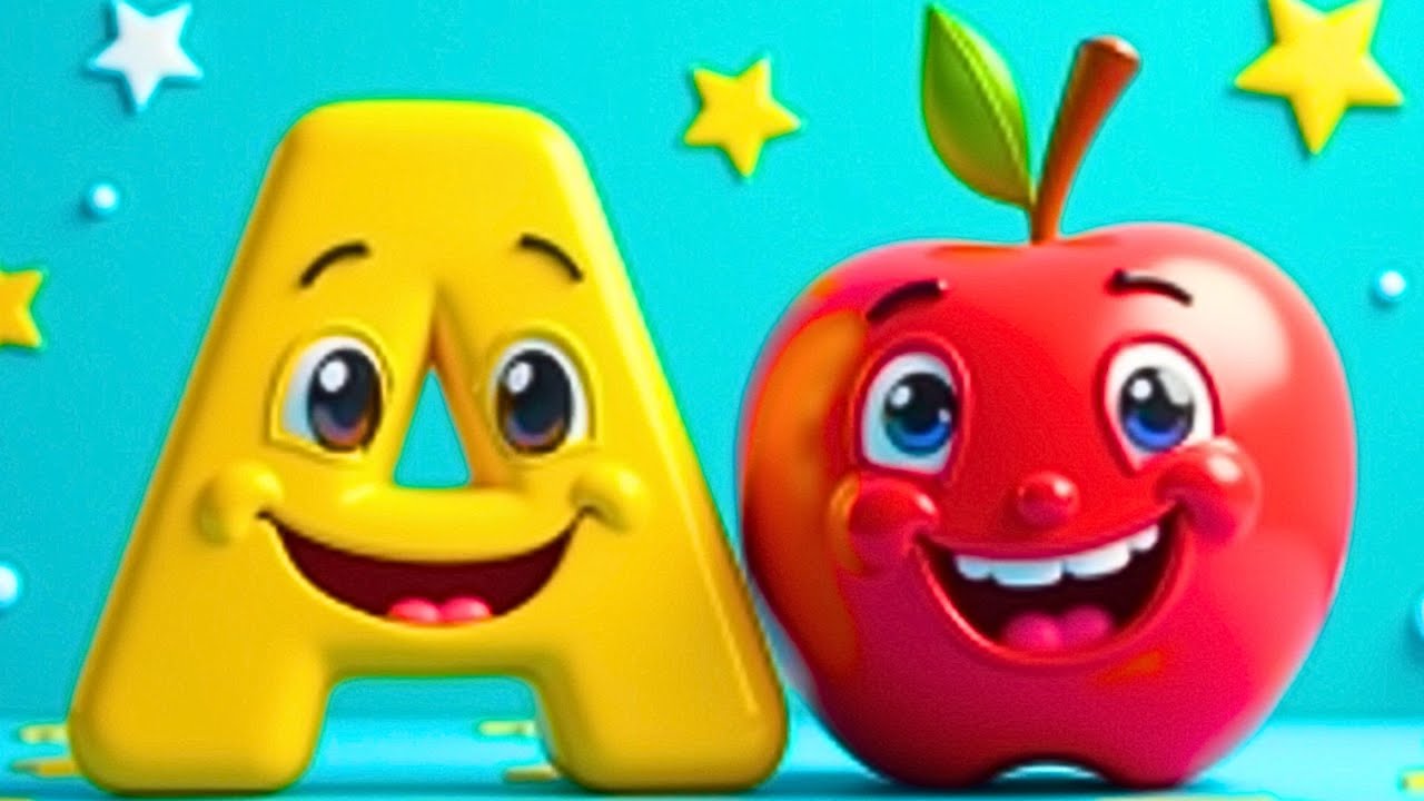 Phonics song/A For Apple/ABC Alphabet Song/ABCD/Kids Videos/Nursery ...