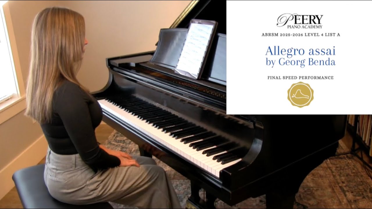 Allegro assai by Georg Benda (ABRSM Grade 4 List A 2025-2026) - YouTube