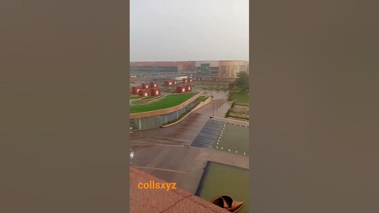 Pragati Maidan Convention Centre ♥️ Barish Ka Mausam 🌧️ Delhi Barish