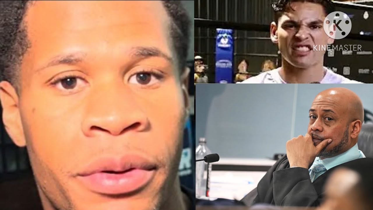 🔥DEVIN HANEY PRESSES RYAN GARCIA IN FRONT THE JUDGE!! (LETS TALK ABOUT ...