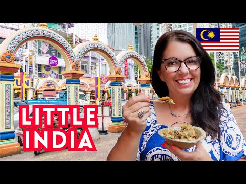 Kuala Lumpur's Little India: Brickfields Food & Shopping Adventure + Petronas Towers Light Show 🇲🇾🍲✨