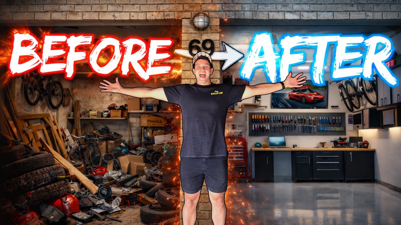 I Renovated My Garage… FOR FREE | Budget Garage Makeover - YouTube