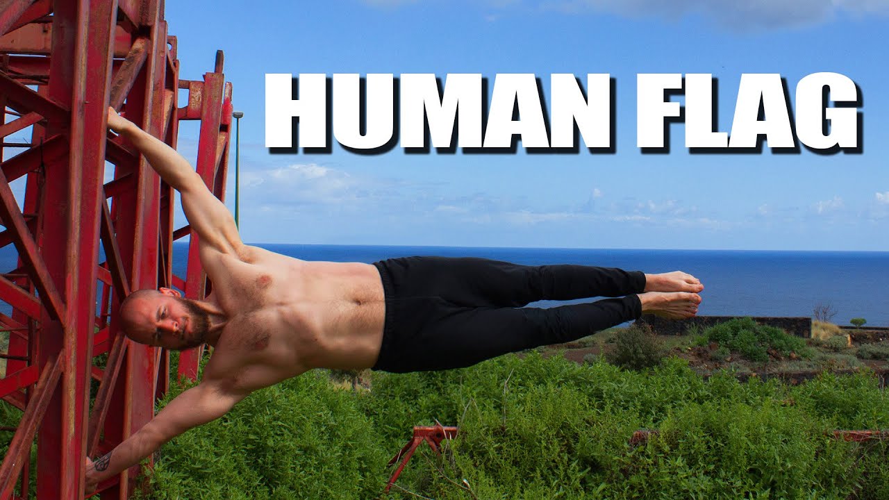 How to do Press To Human Flag - Tutorial / Progressions - YouTube