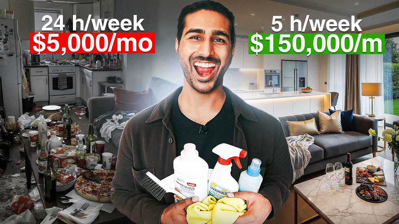 How To Build a REMOTE Cleaning Business By Working 5 Hours A Week - YouTube