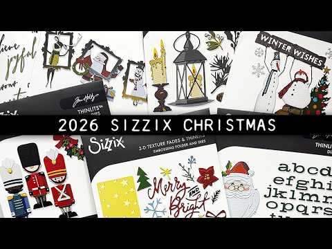 Tim Holtz 2026 Sizzix Christmas