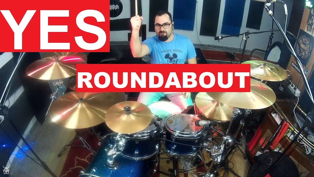Yes - Roundabout Drum Cover - YouTube