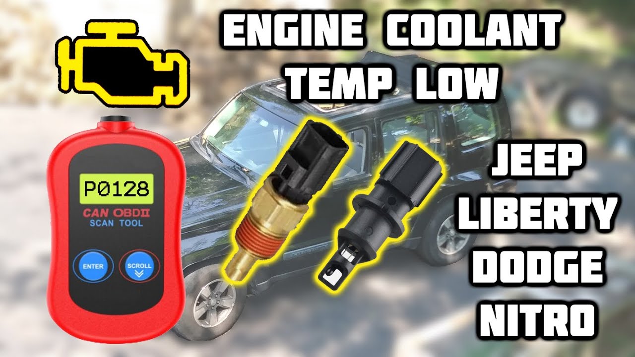 P0182 Coolant Temp Low Error Check Engine Code Air Temp Sensor Jeep ...