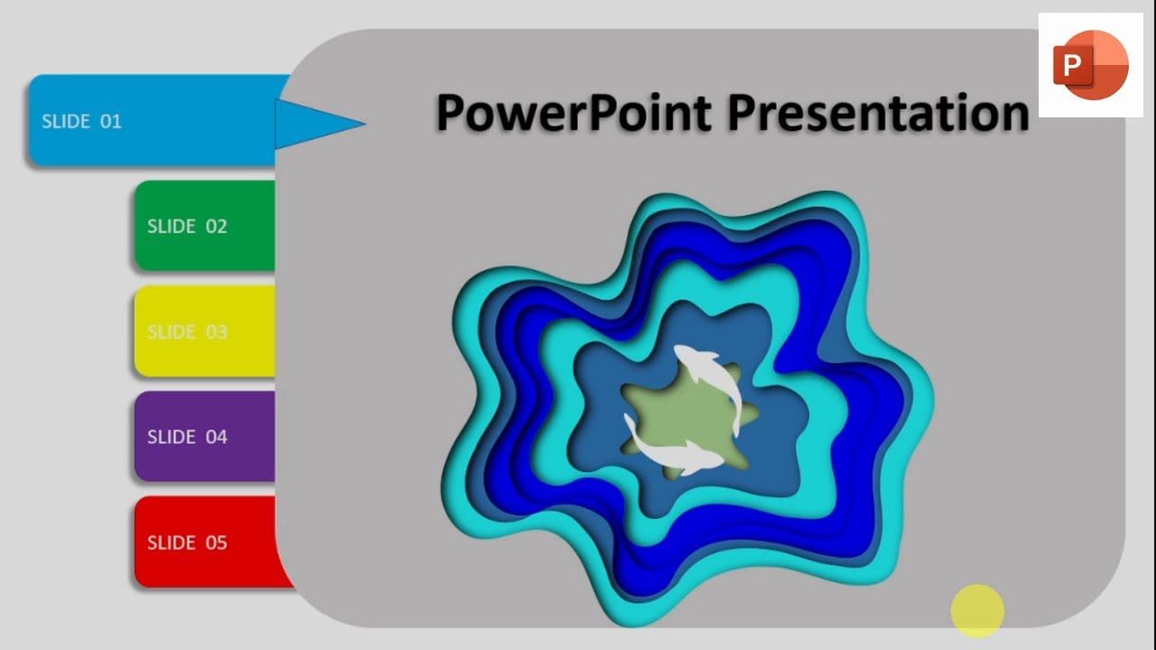 How to design a PowerPoint presentation. Animated presentation. - YouTube