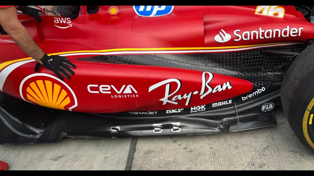 GpQatar, a sorpresa FERRARI con NUOVO FONDO x Leclerc ! - YouTube