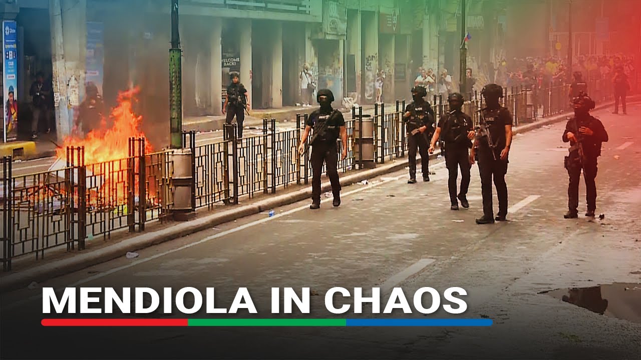 As it happened: Mendiola protest descends into chaos; police push back ...