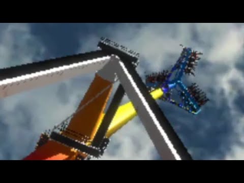 Funfair Ride Simulator 4 Continuum Offride FRS4 - YouTube