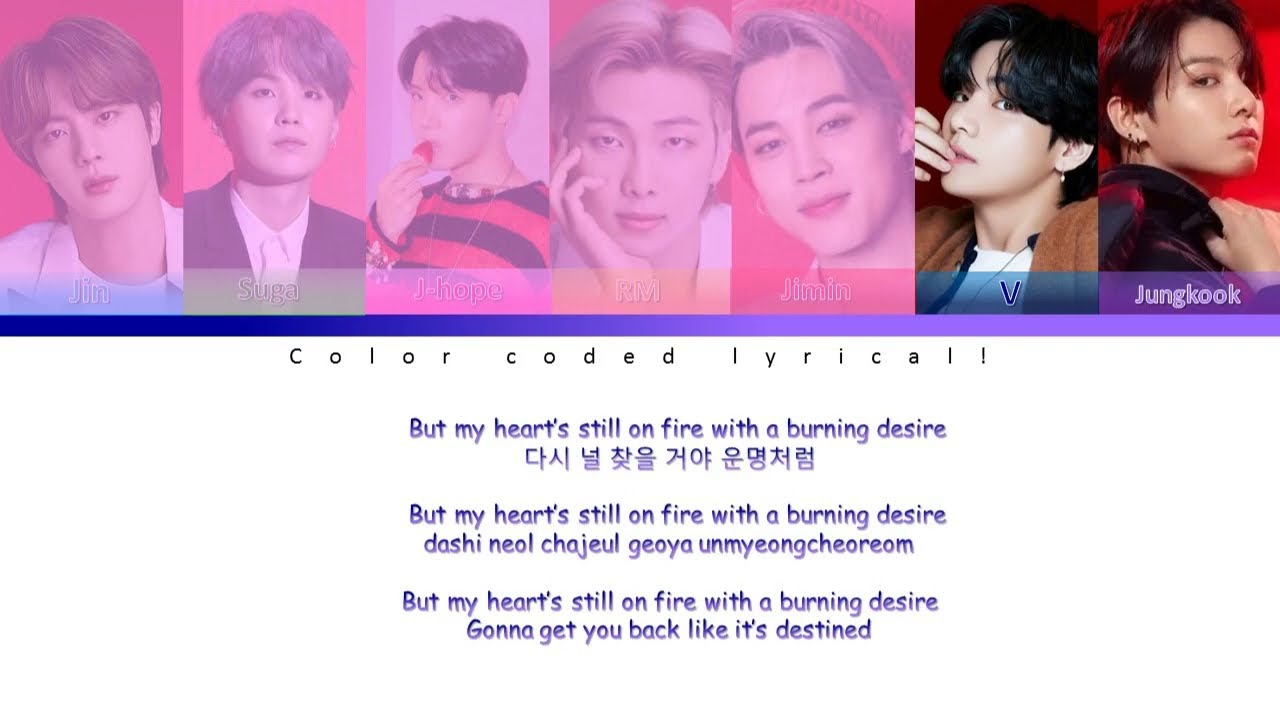 BTS (방탄소년단) - Heartbeat (Color coded lyrics) - YouTube