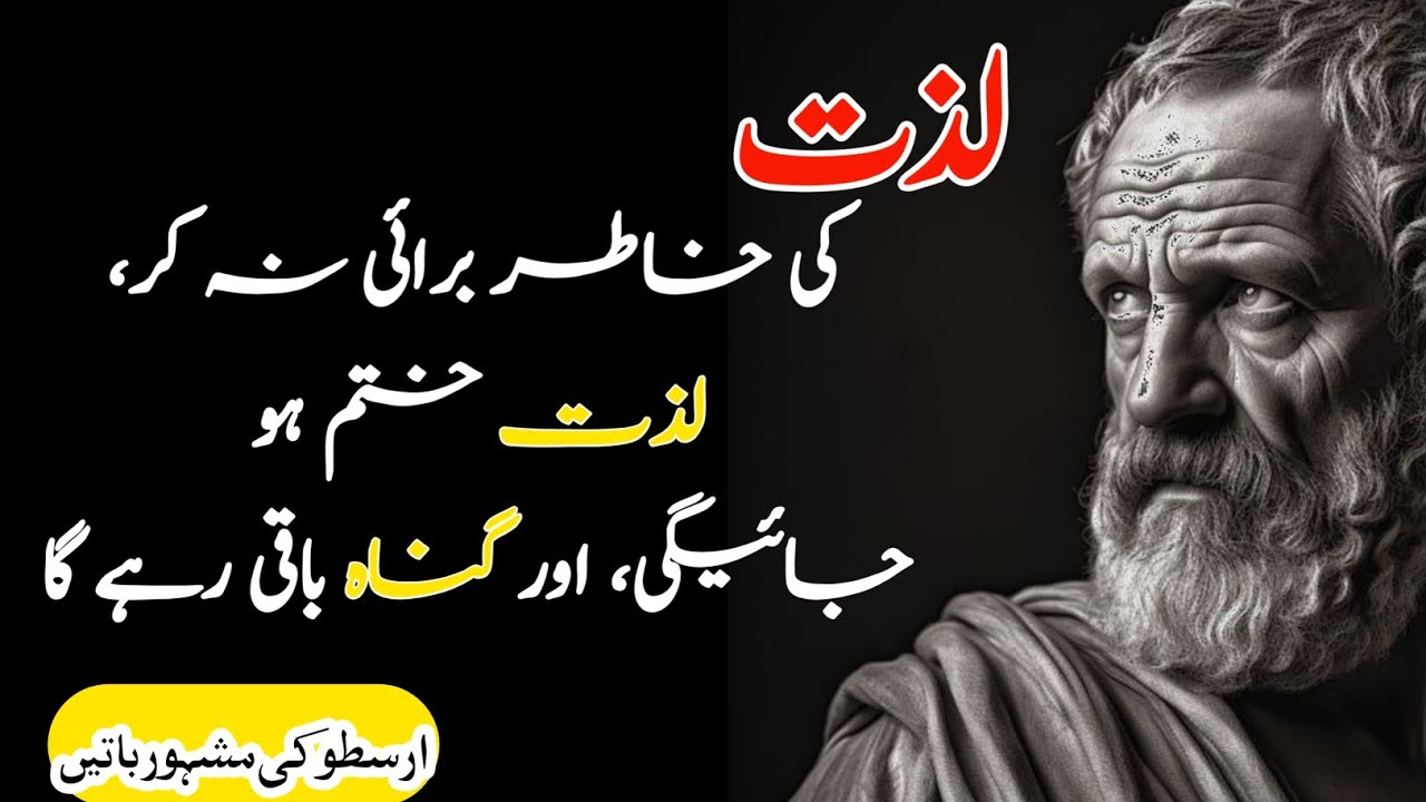 Top 20 Amazing Quotes of Aristotle (Arastu) in Urdu | Best Arasto ...