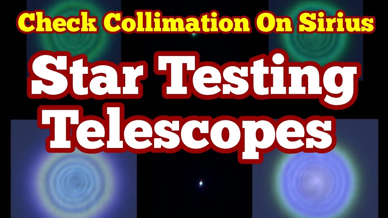 How Star Test On Sirius: Telescopes, Refractor Or Reflector - YouTube