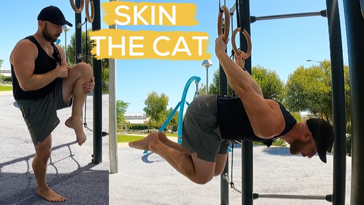 Skin the Cat BUILD Ring Straight Arm Strength - YouTube