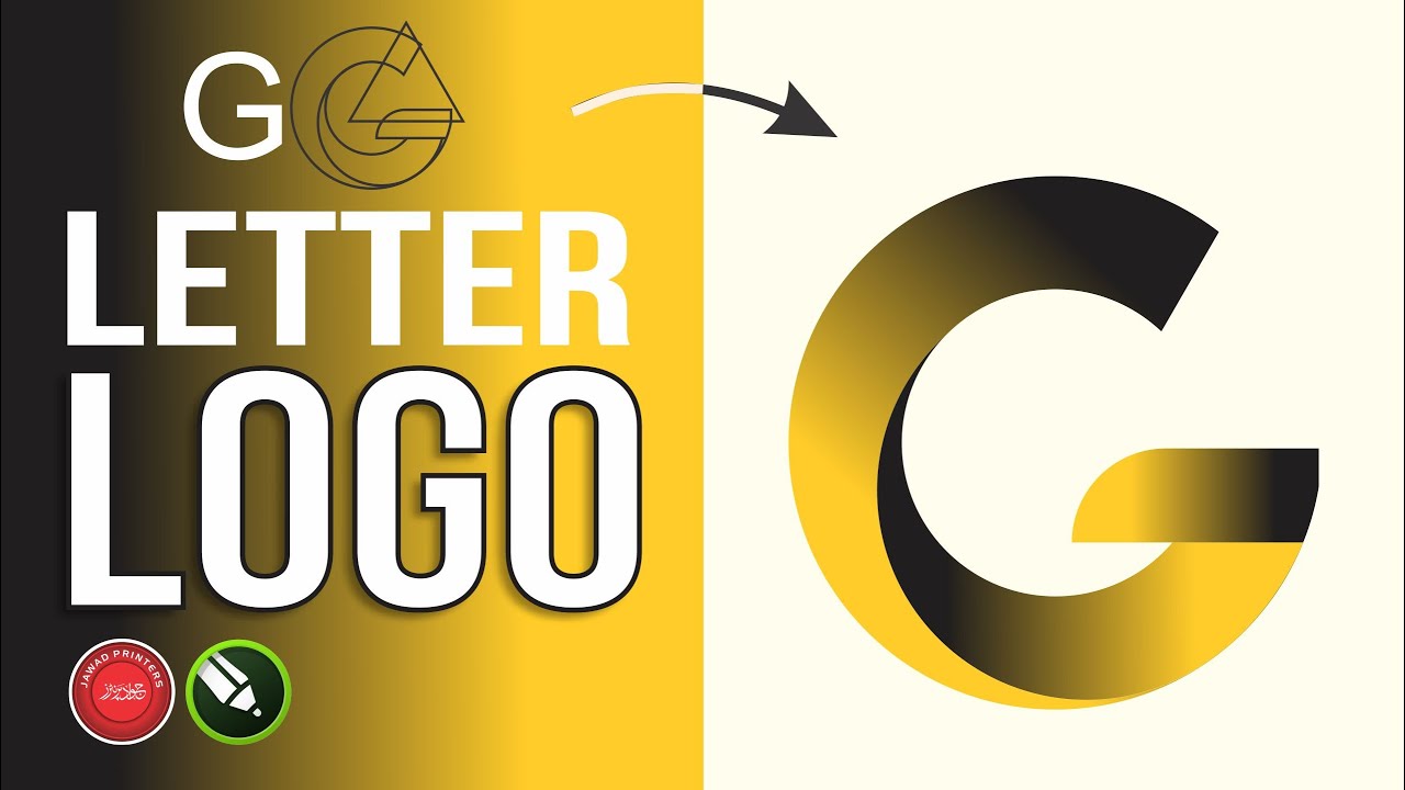 Logo Design in CorelDraw How to Make Letter g Logo - Graphic Design ...