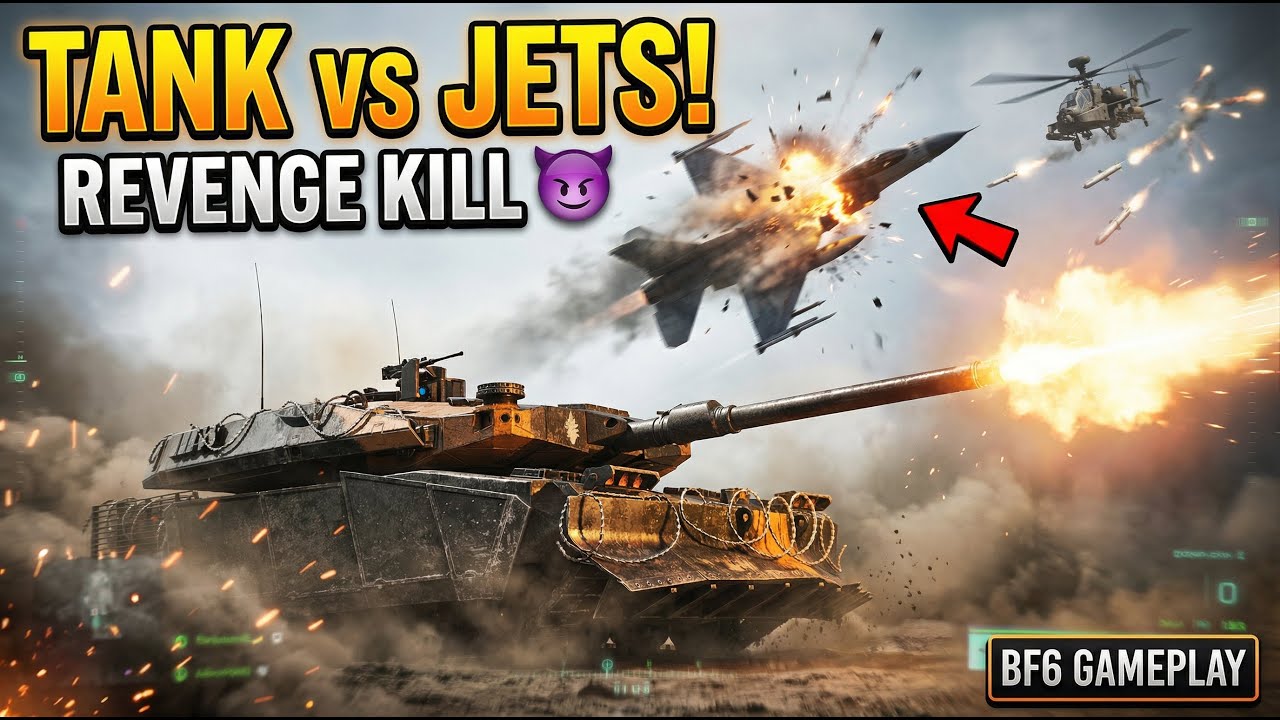 TANK vs JETS in Battlefield 6… I Got Revenge - YouTube