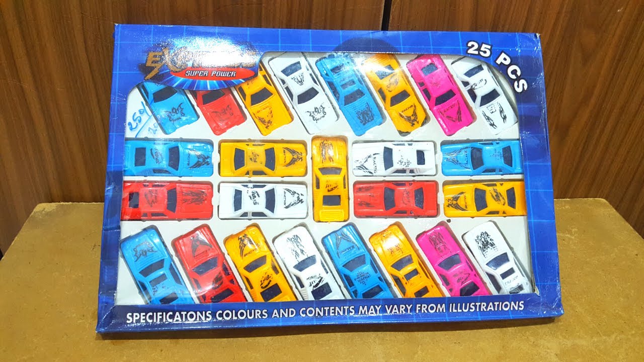 Unboxing and Review of 25 pcs car set for your kids - YouTube
