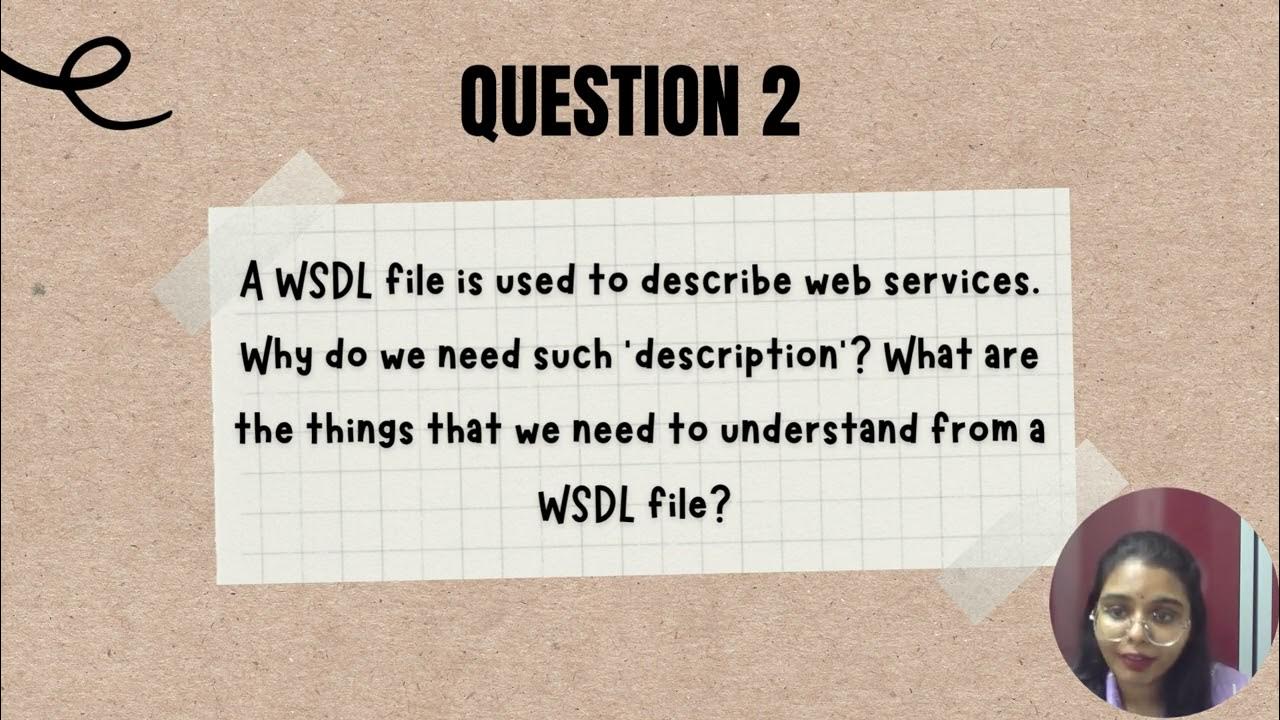 Lab 5 : Understanding SOAP and WSDL file | BIW20404 | GNANA SRI - YouTube