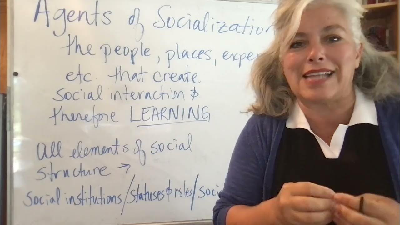 Agents of Socialization - Chapter 3 in sociology class - YouTube