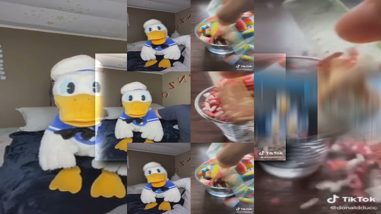 Donald Duck scream Scan - YouTube