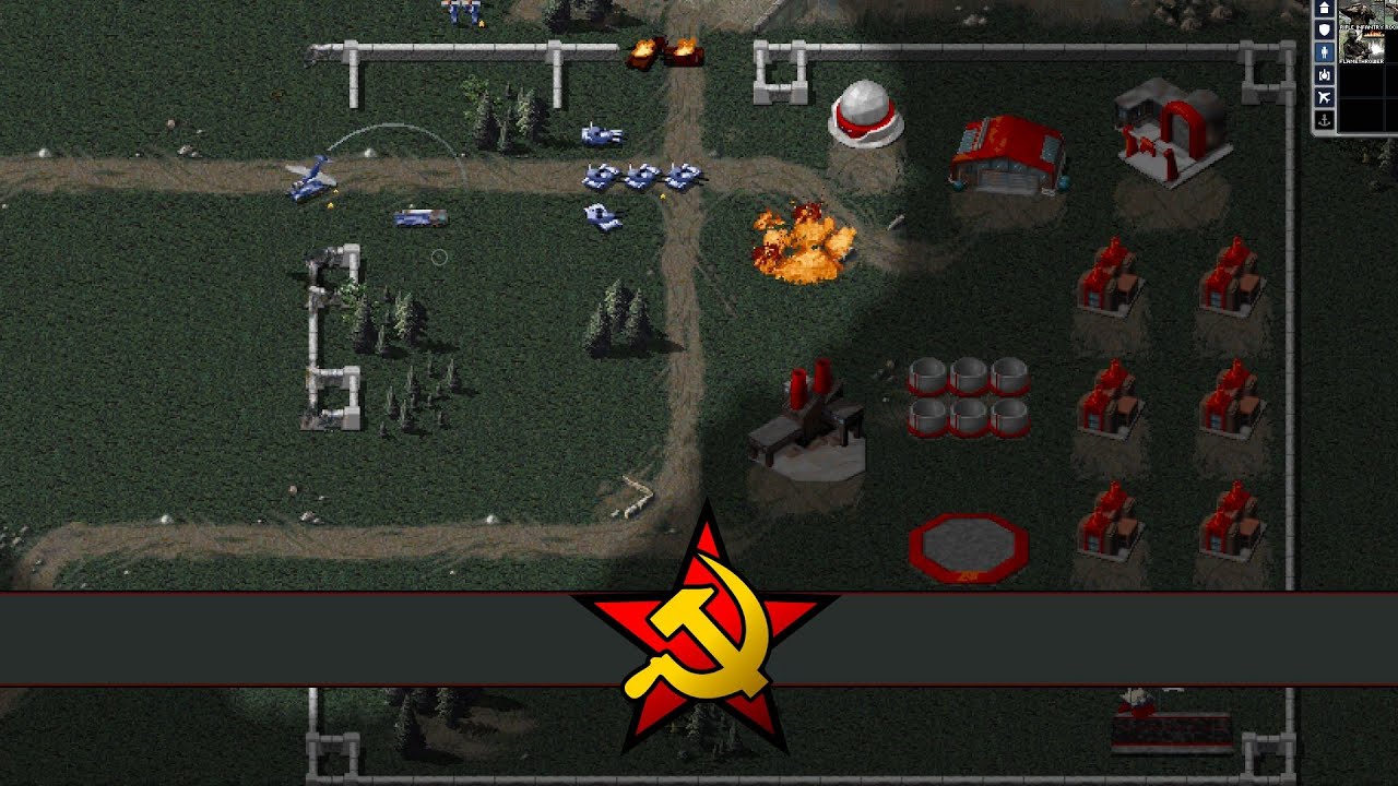 OpenRA Red Alert [Allied] Level 5b - Tanya's Tale - YouTube