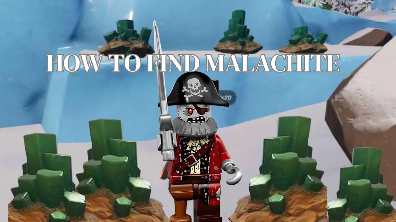 How to Find Malachite in LEGO Fortnite (Create Malachite Slab) - YouTube