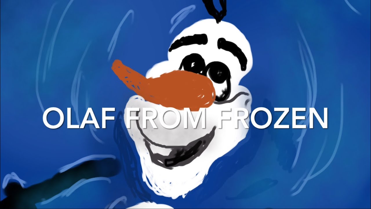 Olaf from frozen (super satisfying) - YouTube