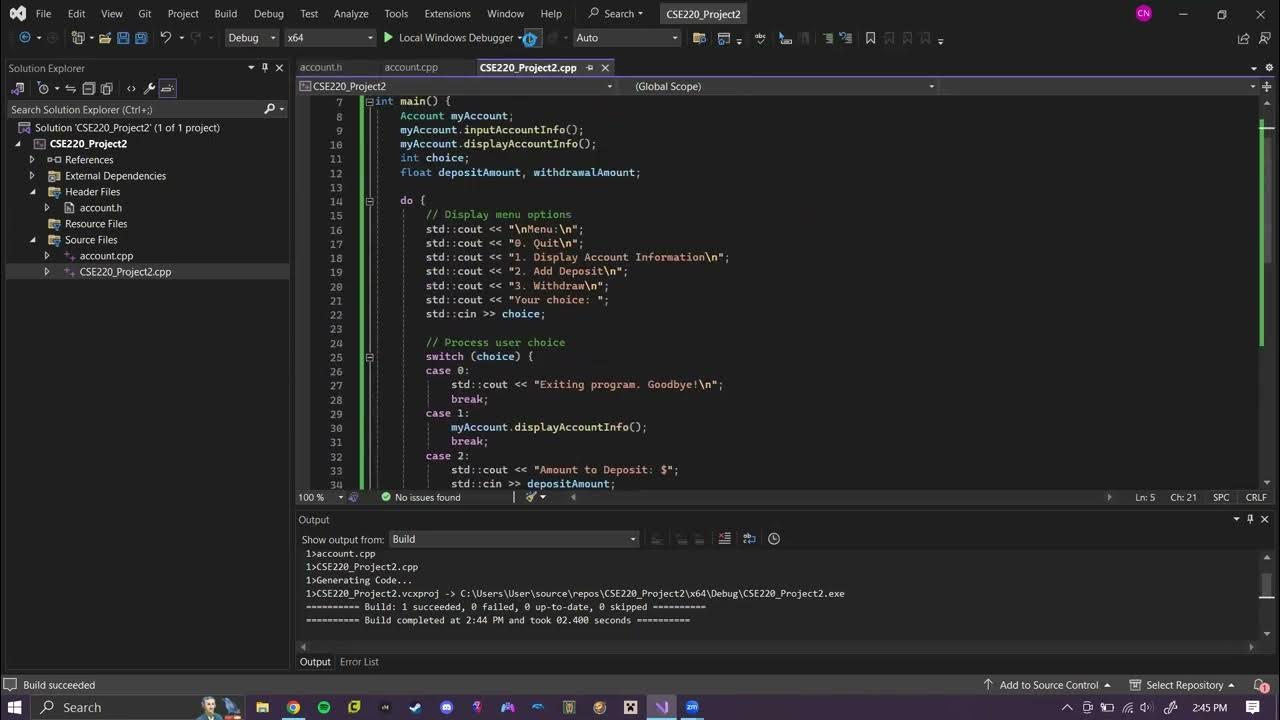 CSE220_Project2 - YouTube
