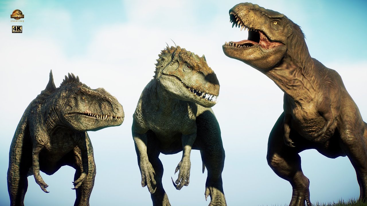 DINOSAURS SIZE COMPARISON - Who is the LARGEST DINOSAUR in Jurassic ...
