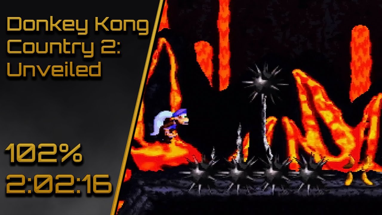DKC2 Unveiled | 102% - 2:02:16 - YouTube