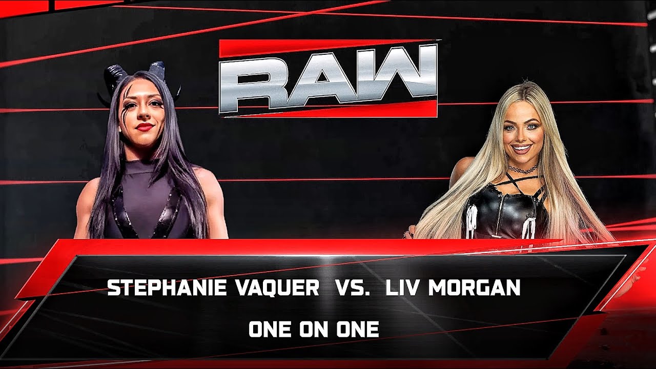 Stephanie Vaquer Vs Liv Morgan - Singles Match At WWE RAW - YouTube