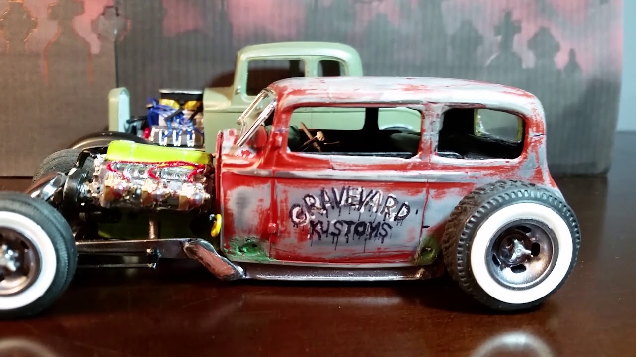 1932 Ford Rat Rod model car refueled - YouTube
