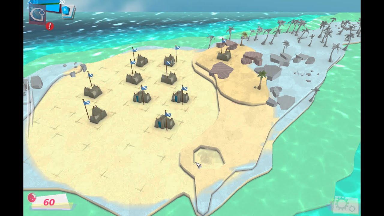 Godus Beta Gameplay video 1 - Humble beginings and felt tents - YouTube