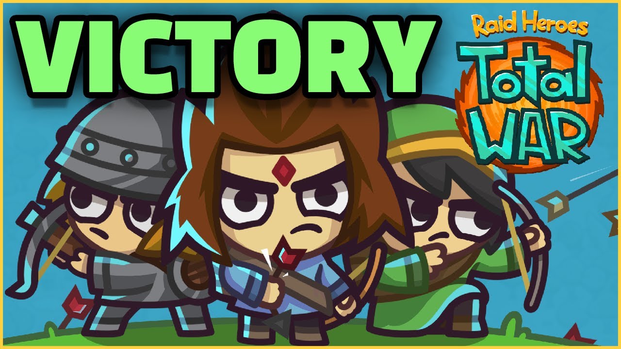 HOW TO WIN BATTLES IN RAID HEROES TOTAL WAR - YouTube