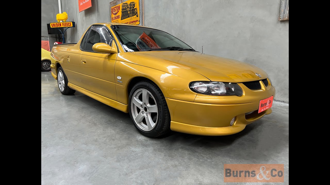 2001 Holden VU SS Utility - YouTube