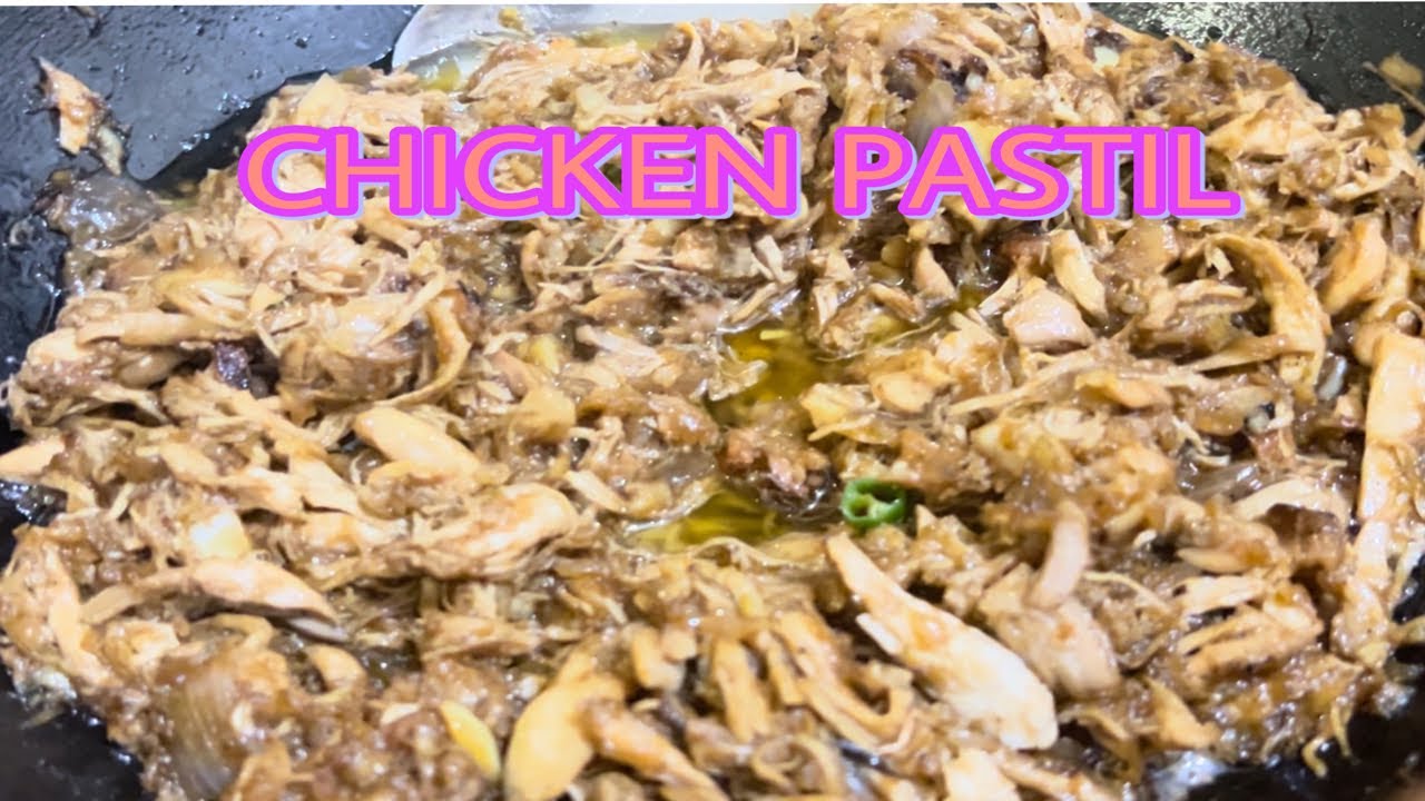 CHICKEN PASTIL recipe - YouTube