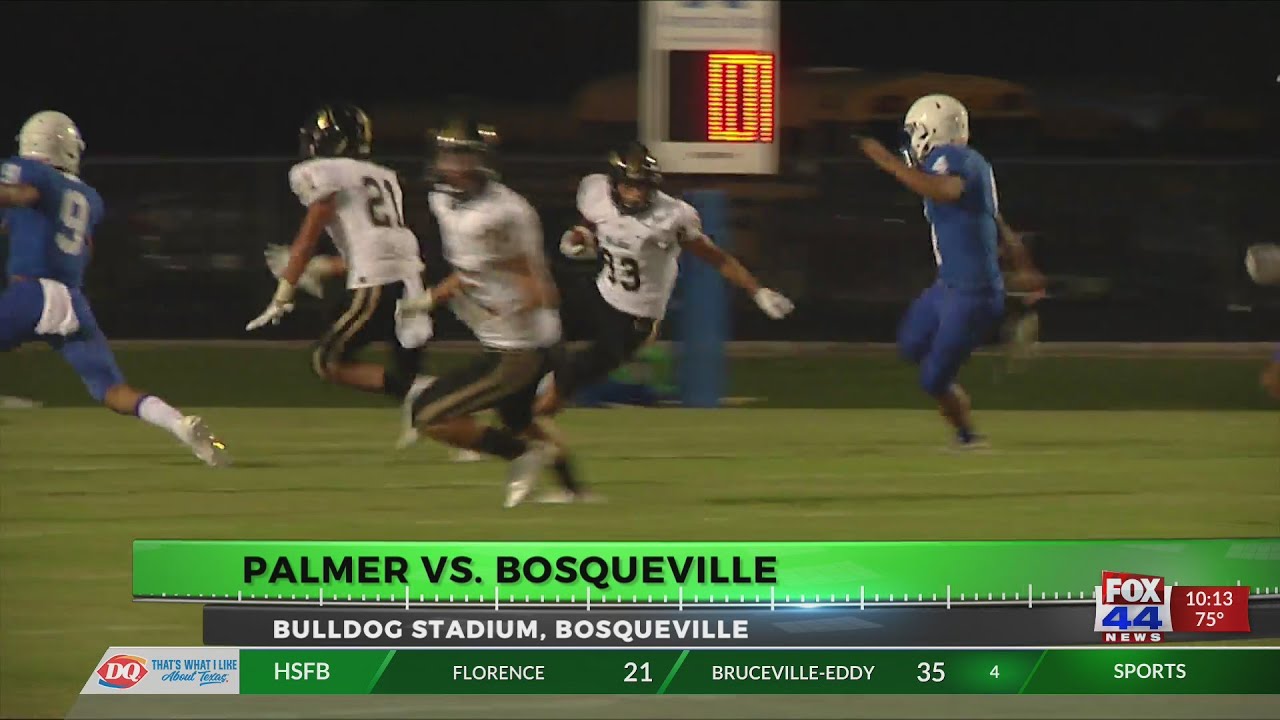Friday Night Football Fever: Palmer vs. Bosqueville - YouTube