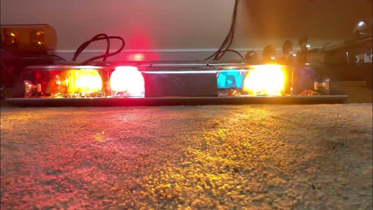 REAR stingrays LP6000 code 3 pse lightbar light bar LP 6000 beacon ...