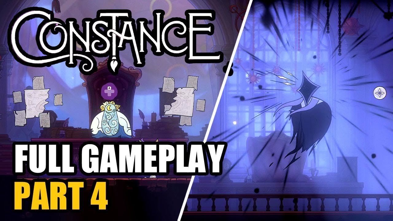 Constance FULL GAME - Part 4 Find the Notes & Opening Portal (Hollow ...