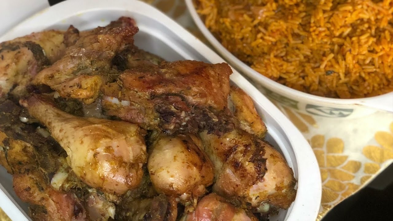 Smoky party Jollof rice (Using actual smoke from #Charcoal and Basil ...
