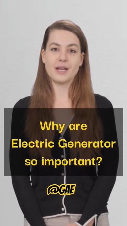 Why are Electric Generators so important?Michael Faraday's discovery of ...