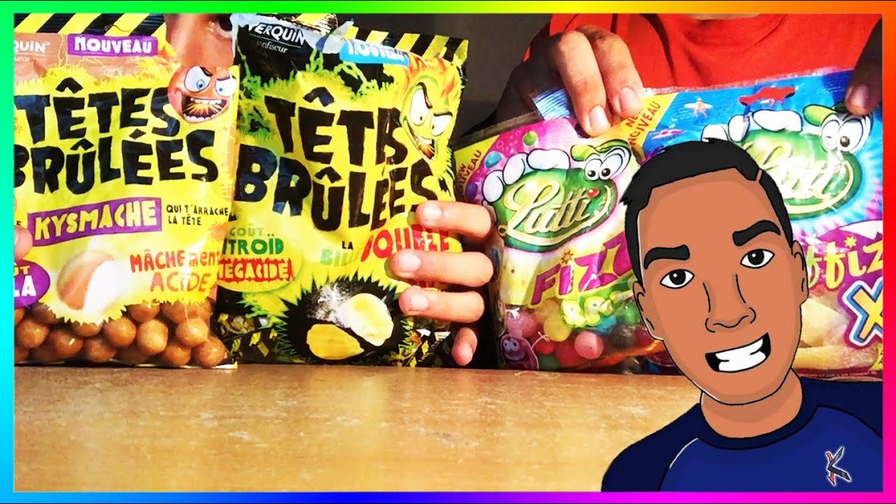 ON DÉGUSTE DES BONBONS ACIDES ! - YouTube