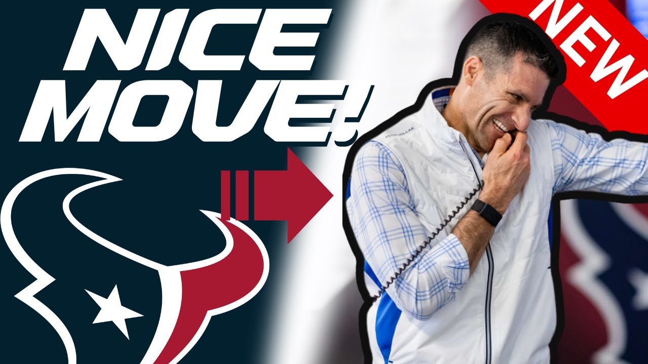 Houston Texans Just Quietly Pulled Off A Great Signing - YouTube