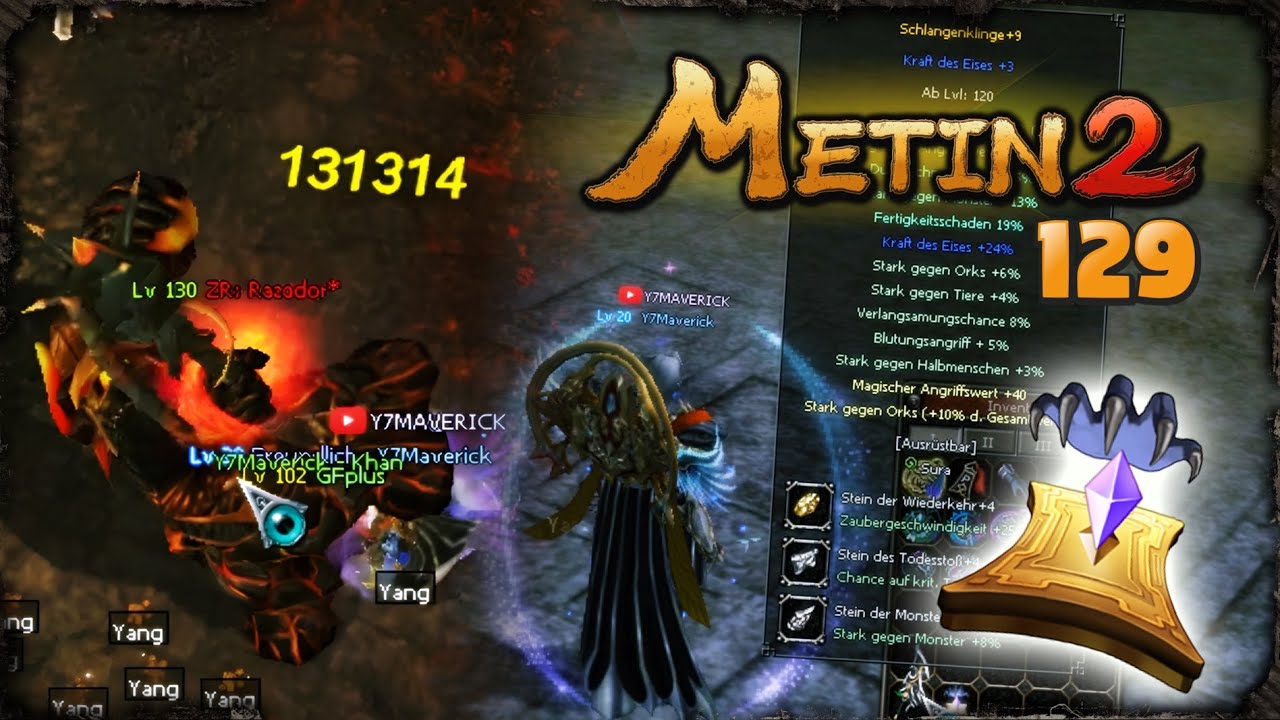 Metin2 DE [129] - Switchen & Seher-Event & ZR: Razador - YouTube