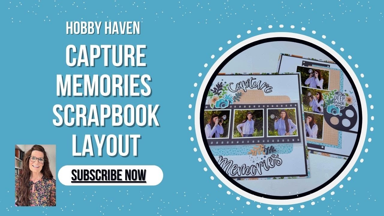 Photography Scrapbook Layout Process Video | Capture Memories with ...