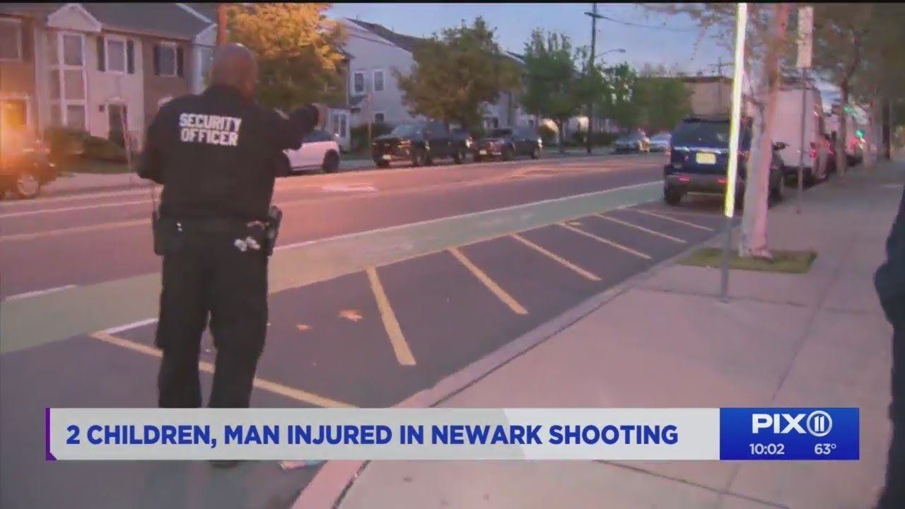 2 children, man injured in Newark shooting: officials - YouTube