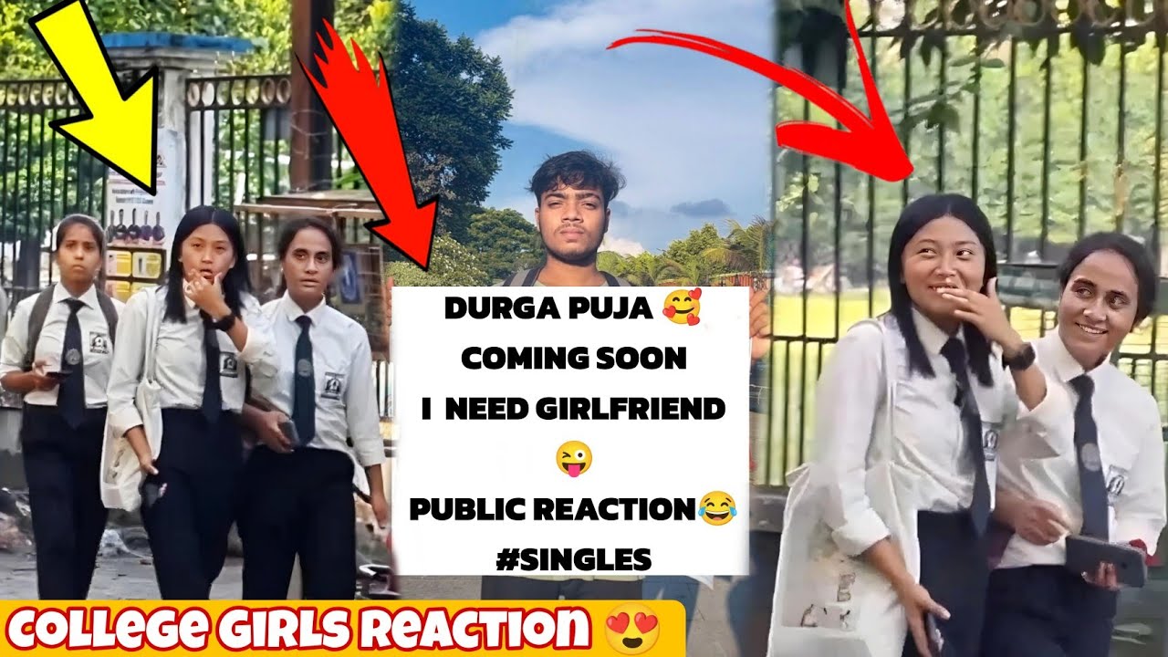 I NEED GIRLFRIEND IN PUBLIC 🤣|| CUTE GIRL'S REACTION🥰 || PRANK IN ...