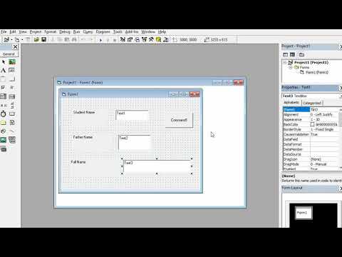 Structure of a Visual Basic 5\\ برمجة - YouTube